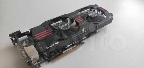 Видеокарта asus HD7850 на запчасти