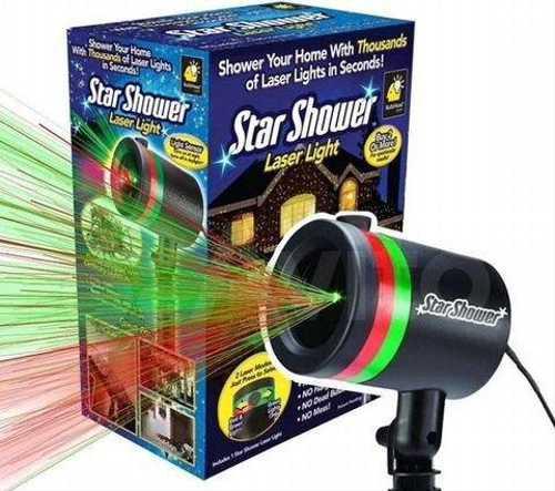 Лазерный звездный проектор Star Shower Laser Light