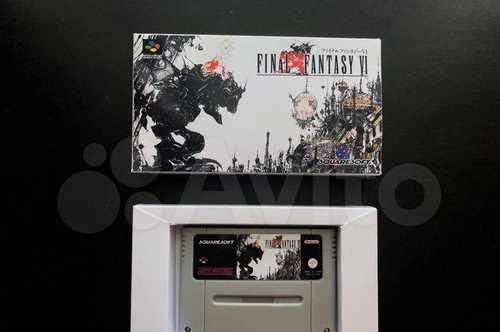Игра Final Fantasy VI (eng) для snes/sfc