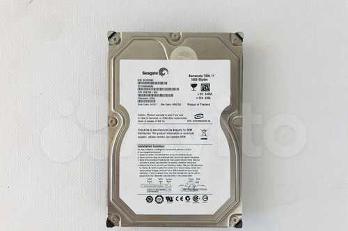 Жесткий диск HDD Seagate 3.5 1tb / тревога