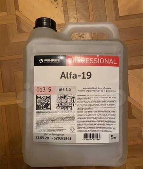 Alpha-19, Альфа-19 концентрат Средство для уборки
