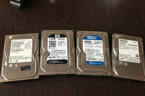 Жесткие диски (HDD) 3.5" разные объемы