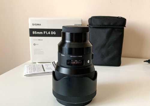 Sigma Art 85 mm f1.4 DG for Sony E