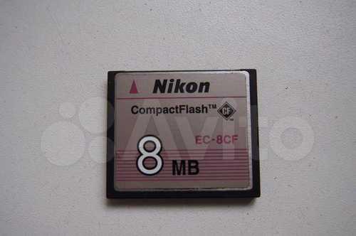 Карта памяти compact flash nicon 8mb Москва | Festima.Ru (347848339)