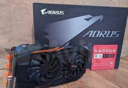 Видеокарта AMD Gigabyte aorus RX 580 4Гб