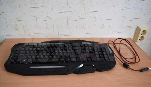 Игровая клавиатура trust GXT 285 с подсветкой