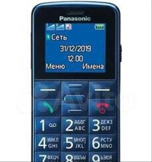 Сотовый телефон Panasonic KX-TU110 синий