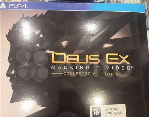 Deus Ex: Mankind Divided Collector's Edition Ps4