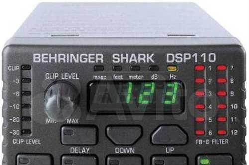 Behringer shark dsp110 подавитель обратной связи