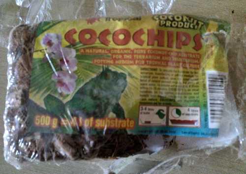 Кокосовые "чипсы" для растений