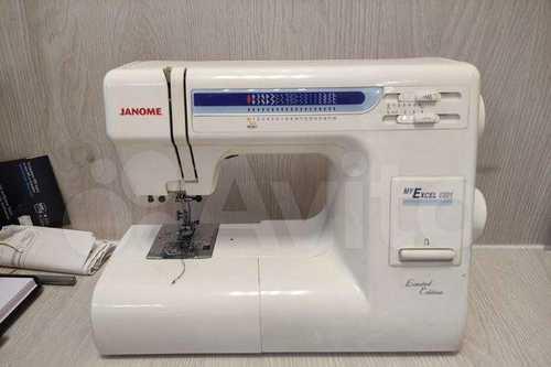 Janome my excel 1221 виды строчек