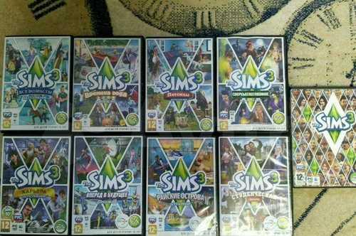 Диски Sims 3