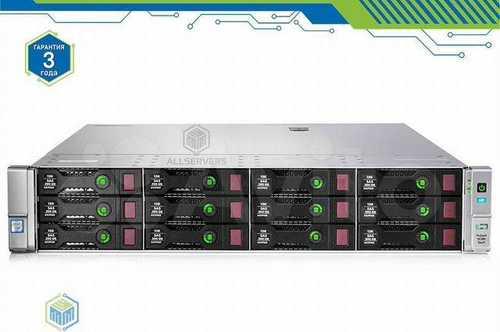 Сервер HP DL380 Gen9 (G9) 12*3,5"(2xE5-2637v3,128G