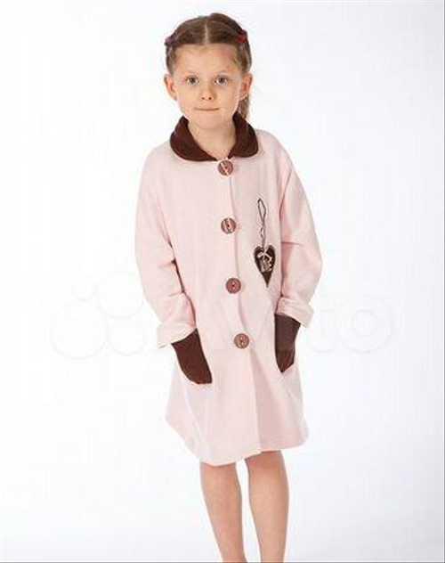 Детский банный халат Flash Цвет: Розовый (9 лет)