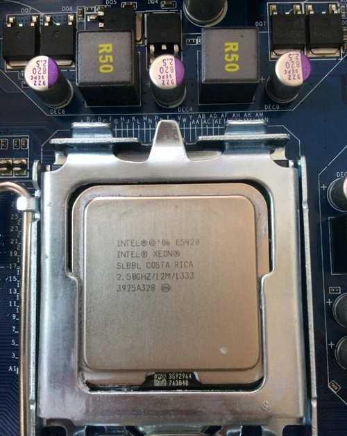 Процессор для пк Intel Xeon E5420 2,5Ghz LGA775
