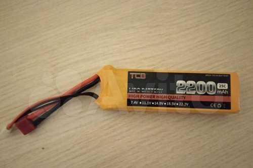 Аккумуляторная батарея TBC 2S 7.4 V LiPo 2200 mAh