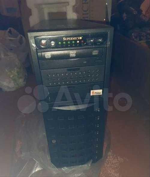 Сервер supermicro CSE-745