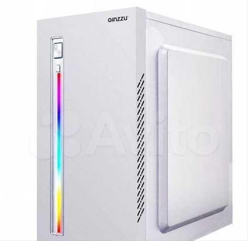 Корпус Ginzzu D380 RGB White