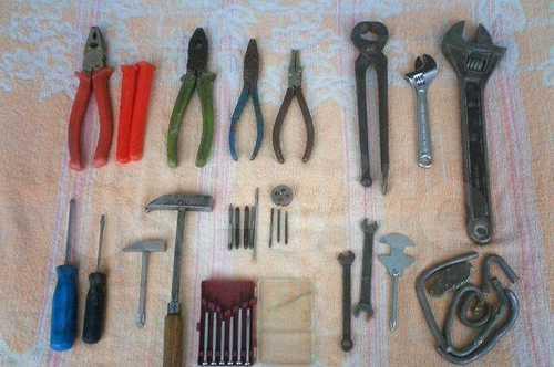 Инструменты слесаря