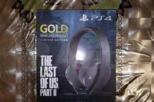 Наушники PlayStation Gold в стиле Last of Us 2