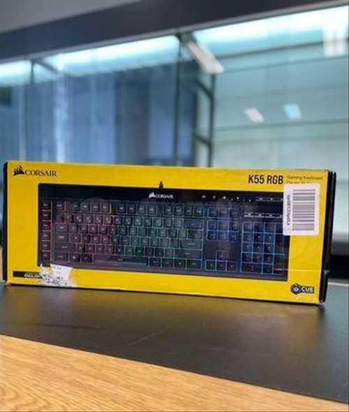 Игровая клавиатура Corsair Keyboard K55 RGB USB