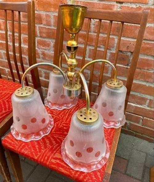Люстра винтаж СССР