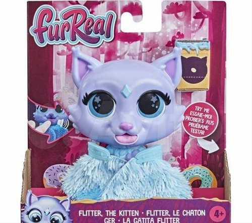 Интерактивная игрушка Hasbro FurReal Friends Крылатые милашки F15455L0 Котенок Флиттер