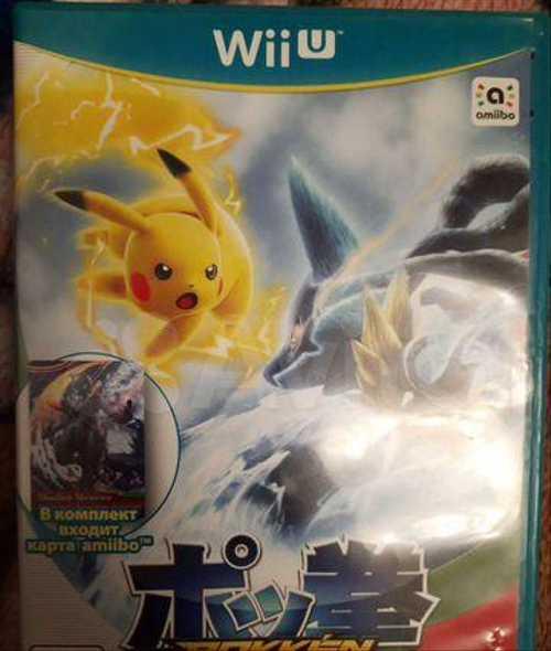 Игра для Nintendo wii u pokken tournament