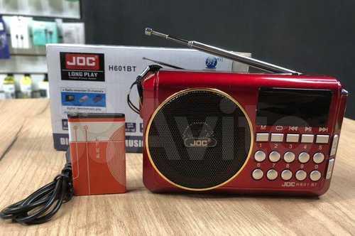 Радиоприемник JOC H601BT USB/microSD/FM/Bluetooth