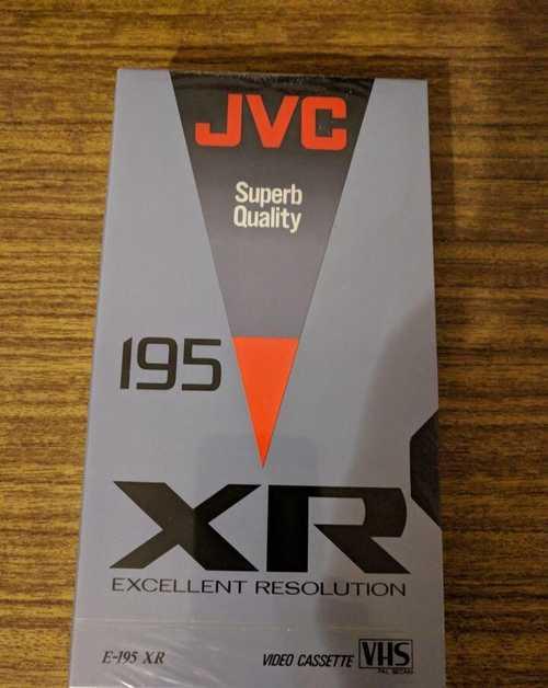 Видеокассеты новые в упаковке JVC