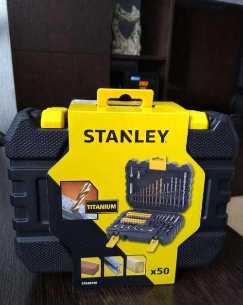 Набор инструментов сверл, бит и головок Stanley x5