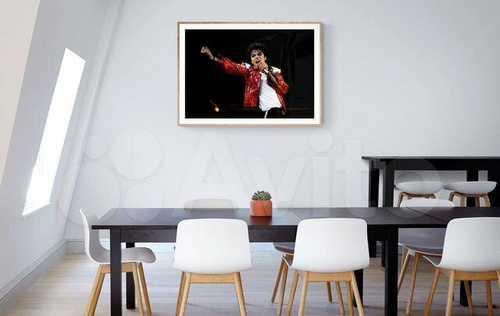 Плакат "Просто Постер" Майкл Джексон - Концерт 50x70 в раме