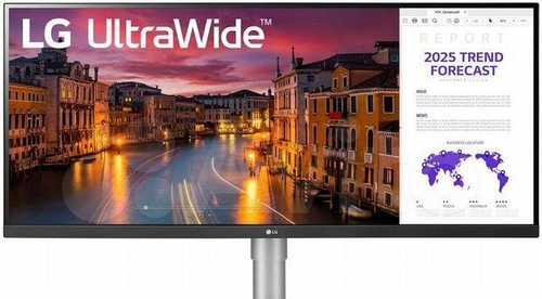 Новый IPS монитор 34" LG 34WN650 Яркость 500 кд