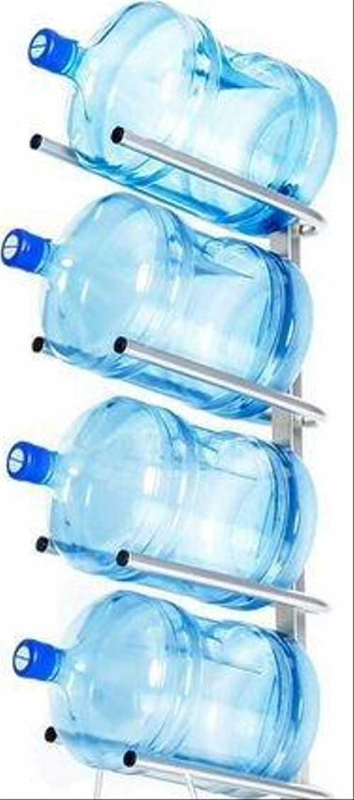 Подставка под воду для 4 бутылей 19 литров