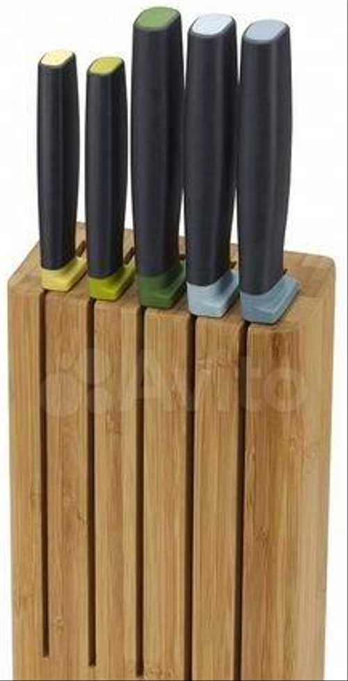 Набор ножей Elevate Knives Bamboo в подставке из бамбука