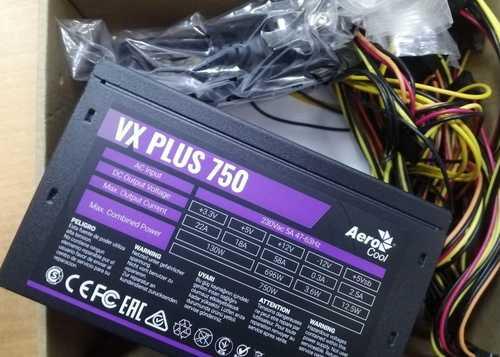 Aerocool vx 750. AEROCOOL VX Plus 750w. Блок питания AEROCOOL VX Plus 750w (VX-750 Plus). Блок питания AEROCOOL VX Plus 750w. Блок питания AEROCOOL VX Plus 750w черный.