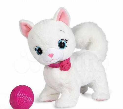 Интерактивная игрушка IMC Toys Кошка Bianca, с клубком (выполняет 5 действий) (95847)