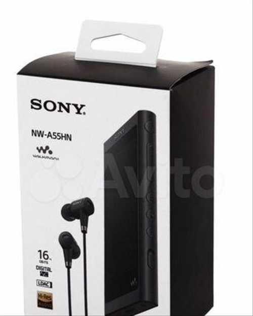 Портативный медиаплеер премиум Sony NW-A55HN Black