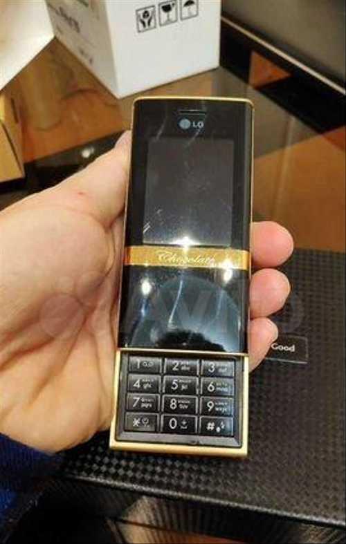 Телефон LG chocolate gold KE800