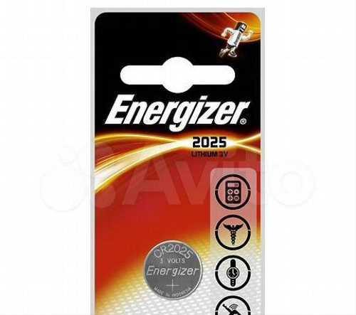 Батарейка Energizer "Lithium", CR2025 PIP1, 1 штука