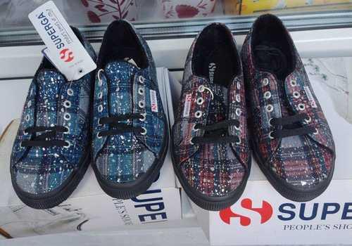 Новые кеды Superga 32 размер, Италия