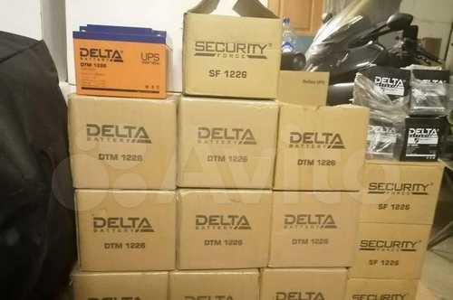 Аккумулятор delta 1226, secyrity force 1226