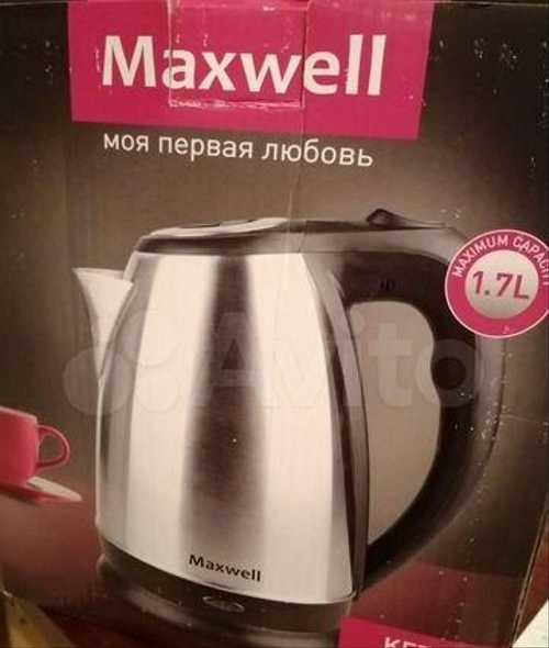 Новый чайник Maxwell