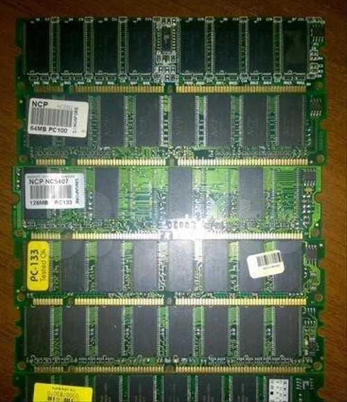 Опер. память SDRam dimm PC-100(133)