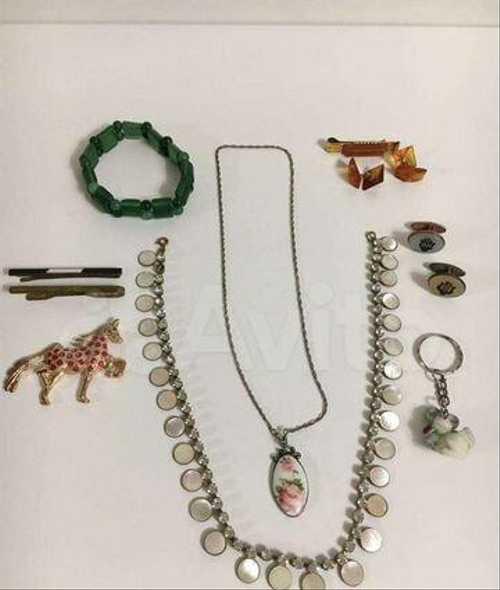 Ожерелье, украшения, подвеска, запонки, браслет, б