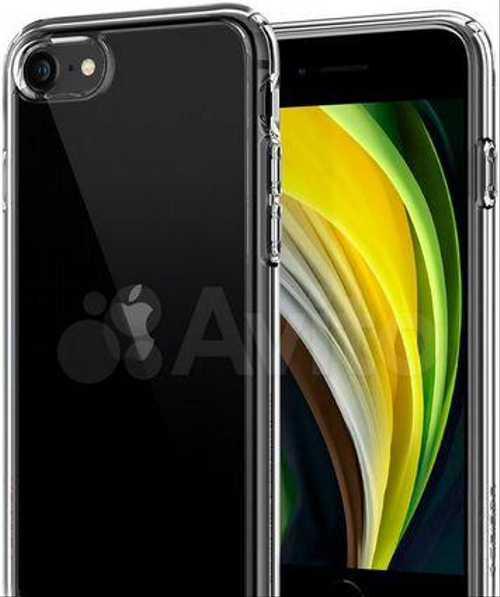 Чехол Spigen Crystal Flex (ACS00882) для iPhone 7/8/SE 2020 (Clear)