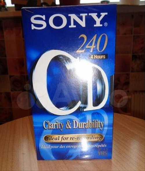 Видео кассета VHS Sony * CD 240