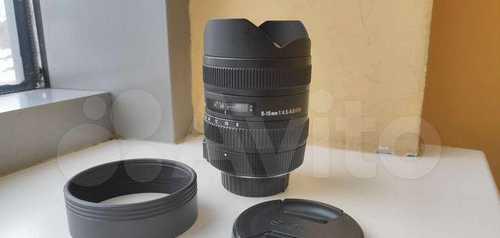 Sigma AF 8-16mm f/4.5-5.6 DC HSM Nikon F