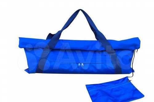 Сумка для коврика Fold Yoga Bag (0,3 кг, синий)