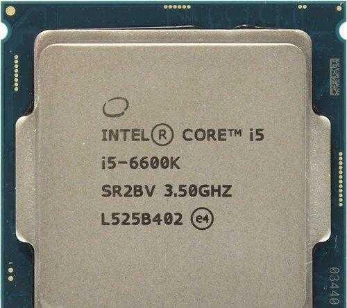 Комплект Intel Core i5-6600K + asus Z170-K